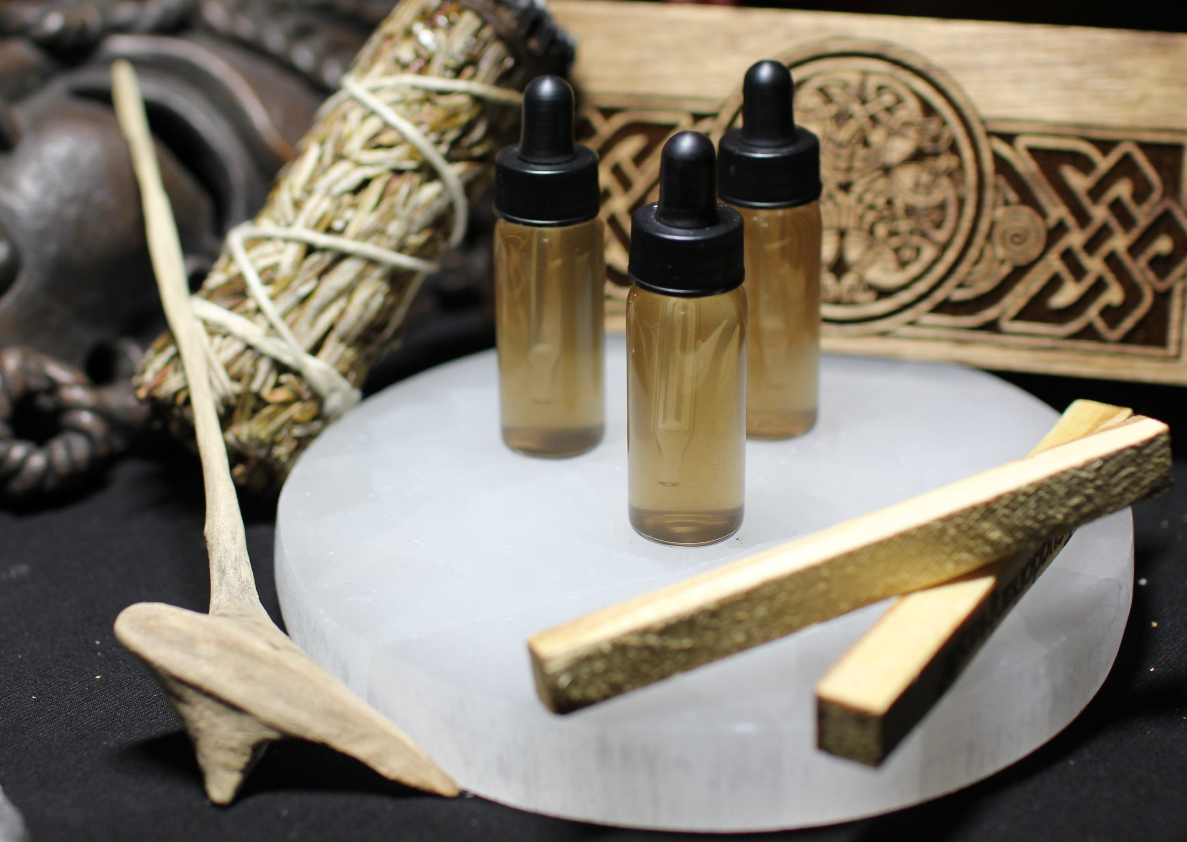 0.25oz Tar Water (Full Moon Eclipse Charged) – Blue Lion Spellworks